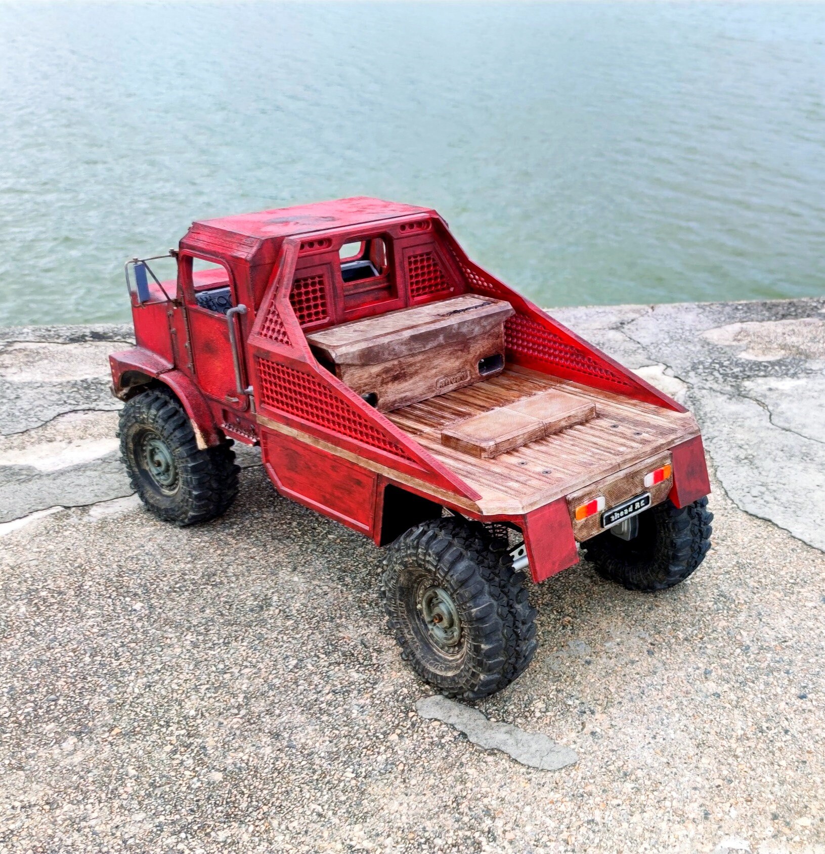 DIGITAL STL 3D Print File - Crawler C23 Flatbed - 1/10 RC Body ...