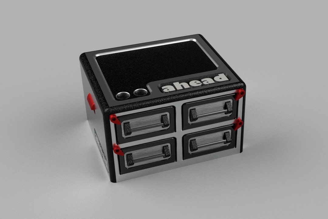 DIGITAL STL 3D Print File - Overland Storage Drawer 1/10 Scale RC ...