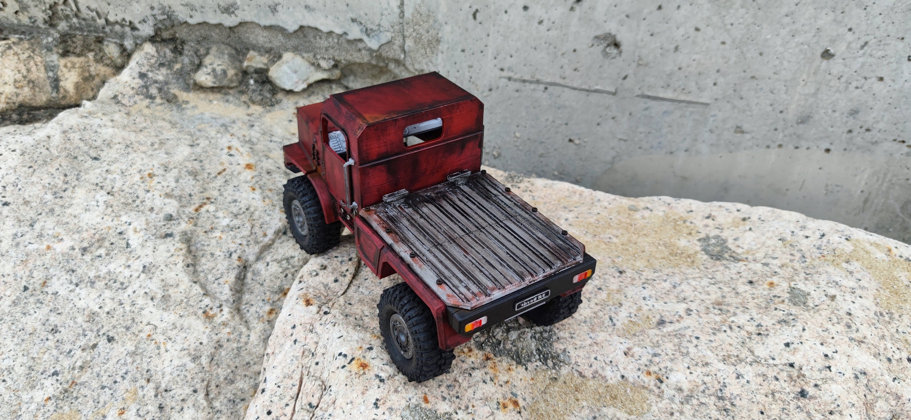 DIGITAL STL 3D Print File - Crawler Mk23 Front Cab - 1/18 TRX4M RC Body ...