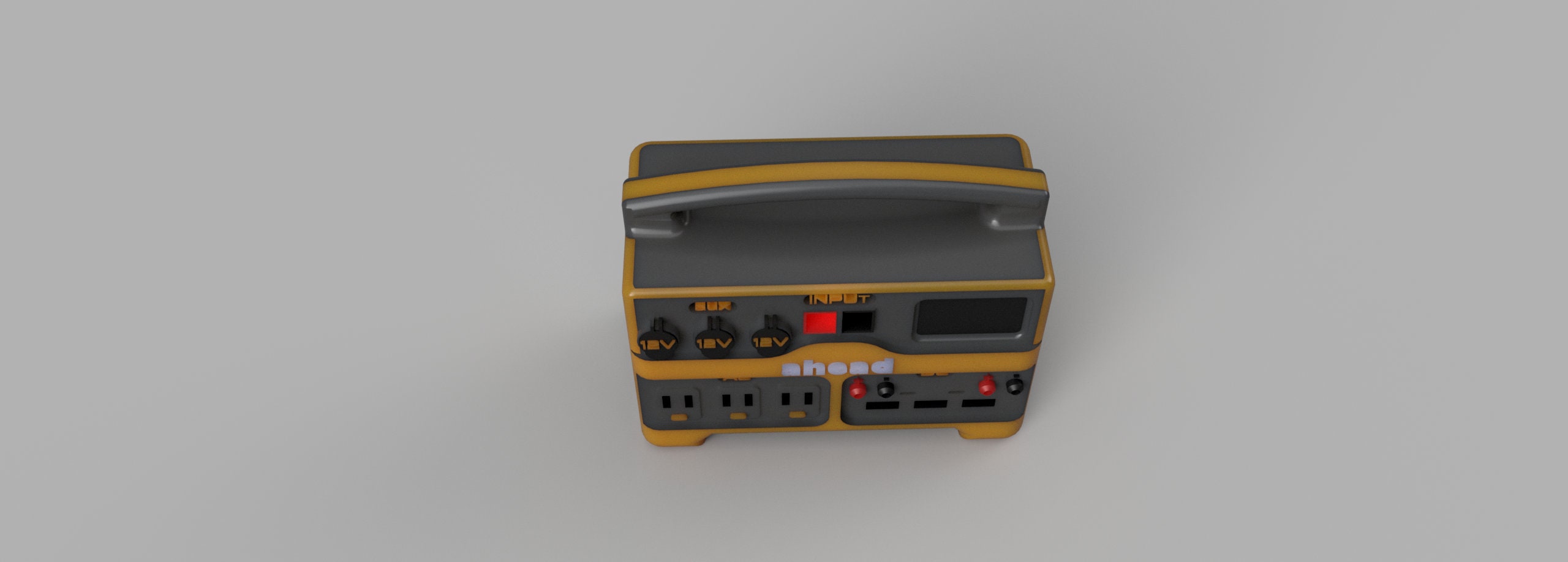 DIGITAL STL 3D Print File Overland Battery Box 1/10 Scale RC Accessory ...