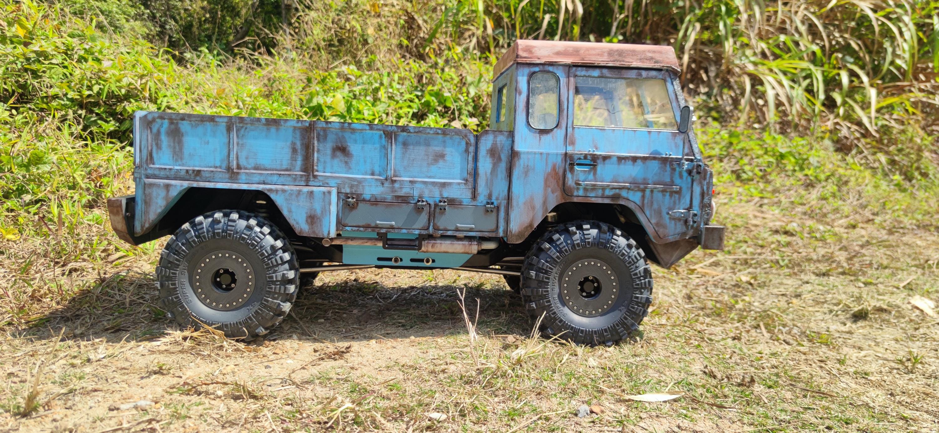 DIGITAL STL 3D Print File - Crawler V306 Cab SCX6 - 1/6 RC Body - Etsy