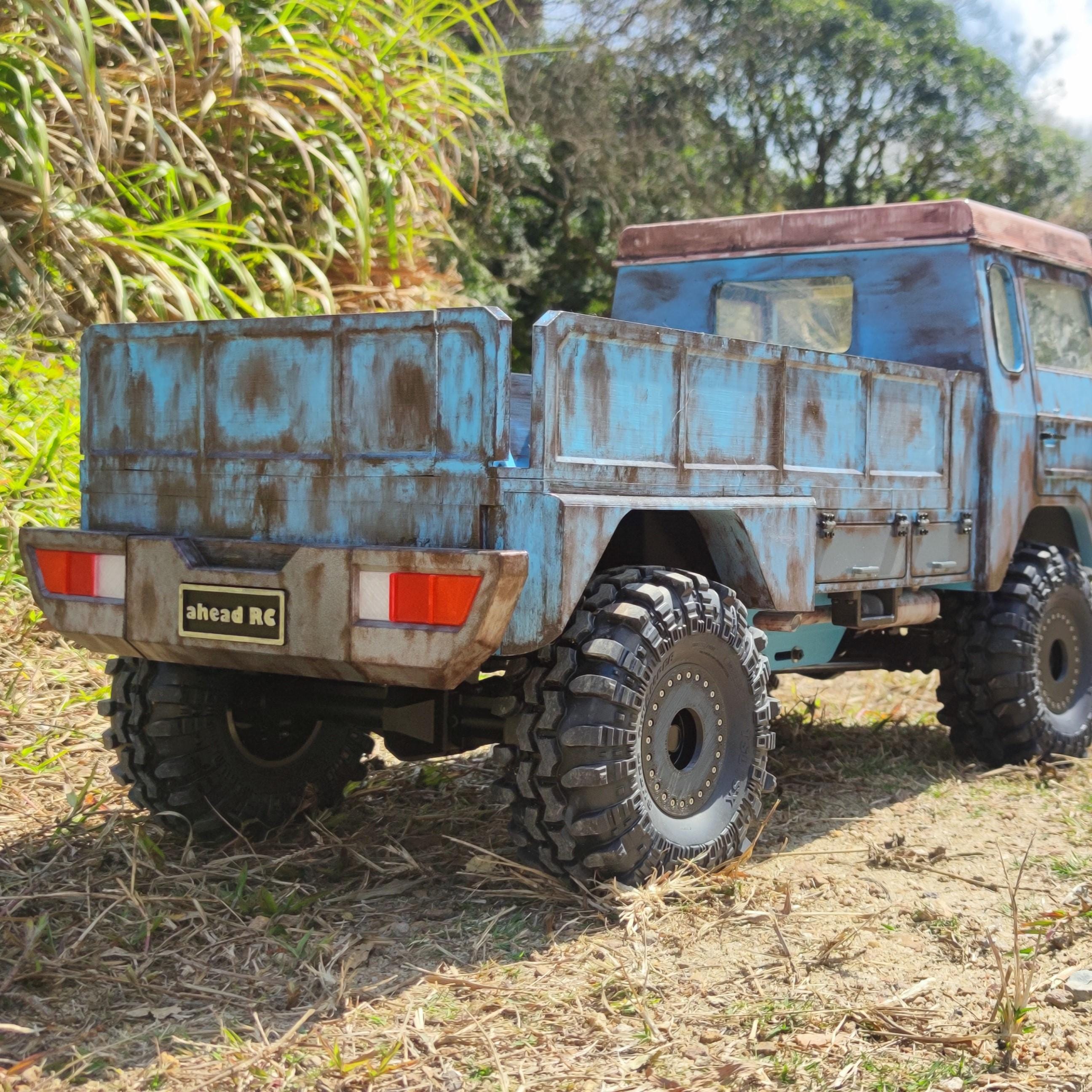 DIGITAL STL 3D Print File - Crawler V306 Flatbed SCX6 - 1/6 RC Body ...