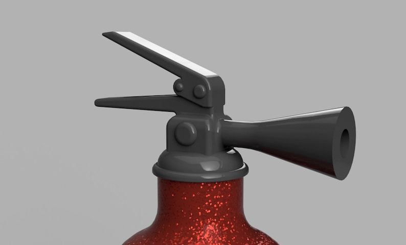 DIGITAL STL 3D Print File - Fire Extinguisher Compact 1/10 Scale RC ...