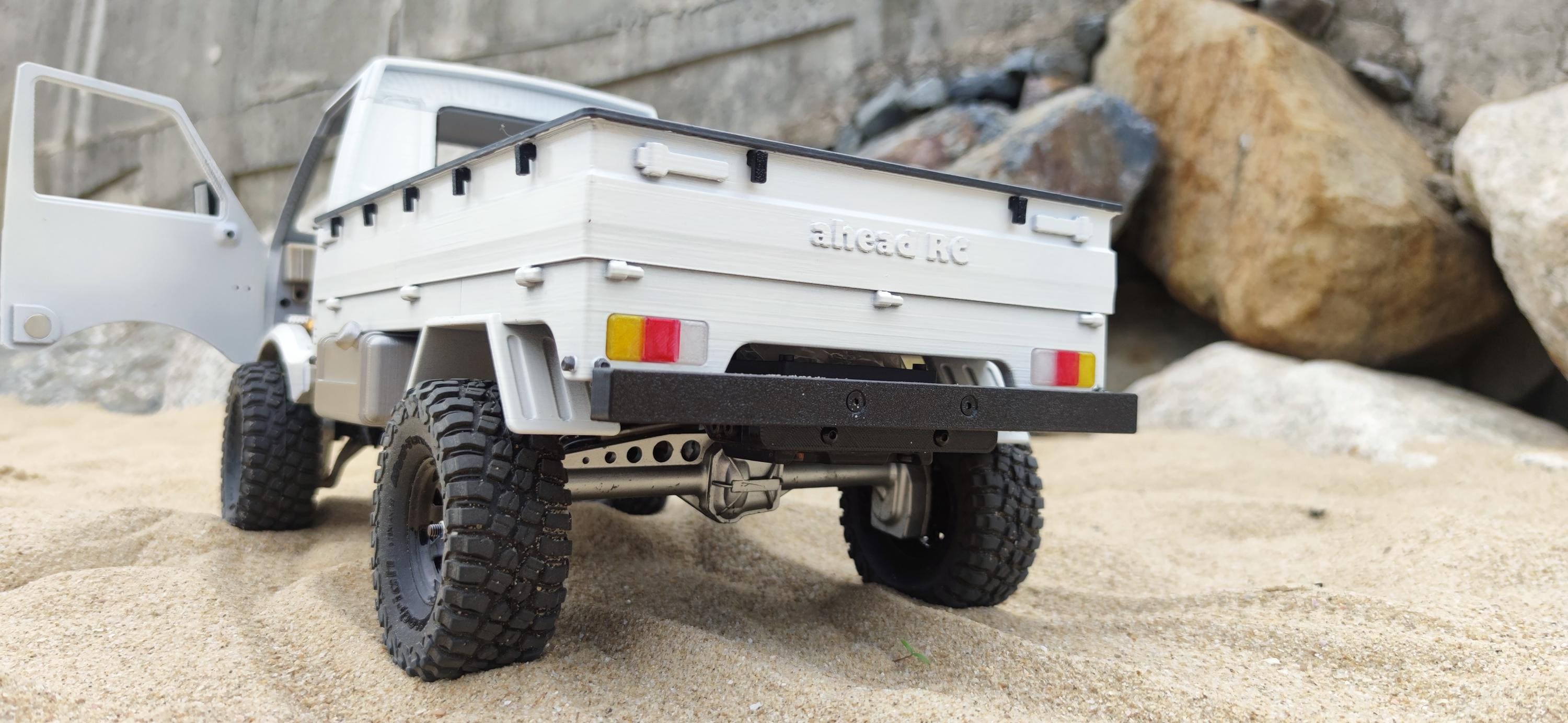 DIGITAL STL 3D Print File - Crawler Kei Flatbed - 1/10 RC Body ...