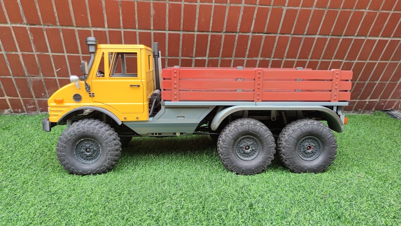 DIGITAL STL 3D Print File Crawler Bog 406 TRX6 Flatbed for Single Cab 1 ...