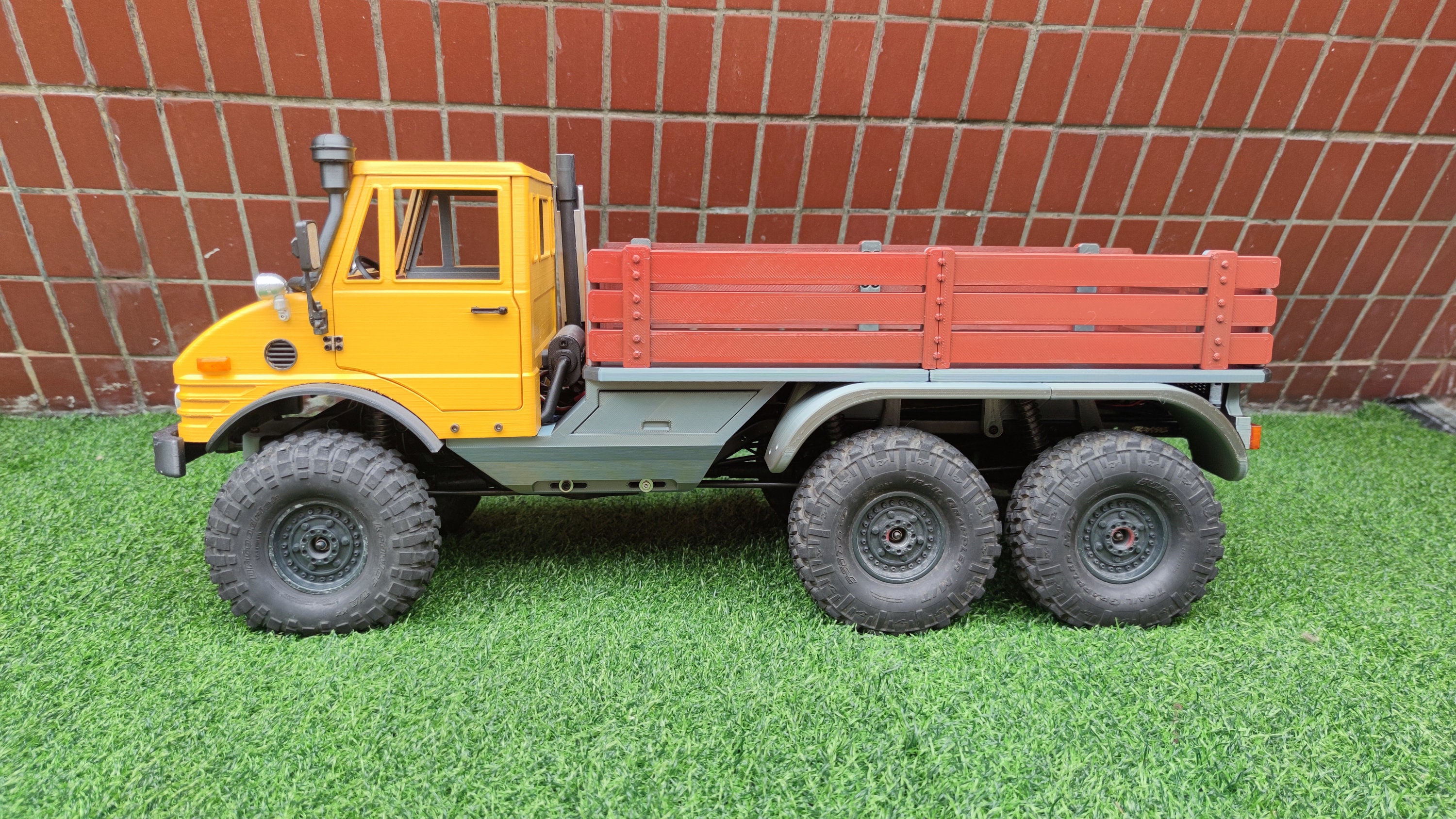 DIGITAL STL 3D Print File Crawler Bog 406 TRX6 Flatbed for Single Cab 1 ...