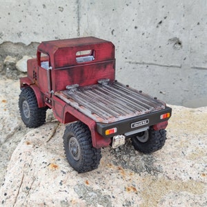 DIGITAL STL 3D Print File - Crawler Mk23 Flatbed - 1/18 TRX4M RC Body ...