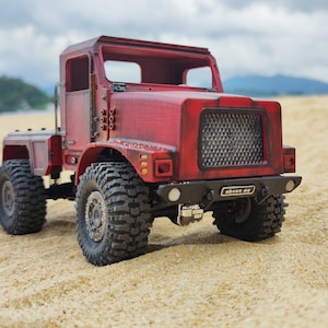 DIGITAL STL 3D Print File - Crawler Mk23 Front Cab - 1/18 TRX4M RC Body ...