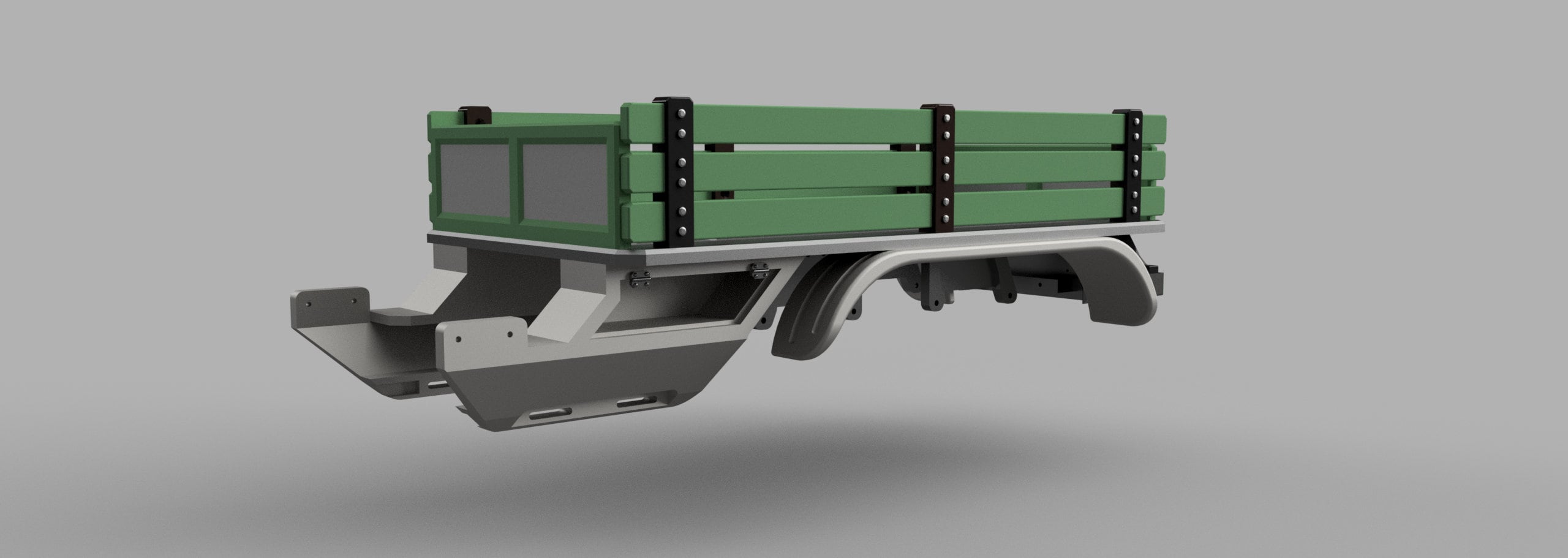 DIGITAL STL 3D Print File Crawler Bog 406 TRX6 Flatbed for - Etsy