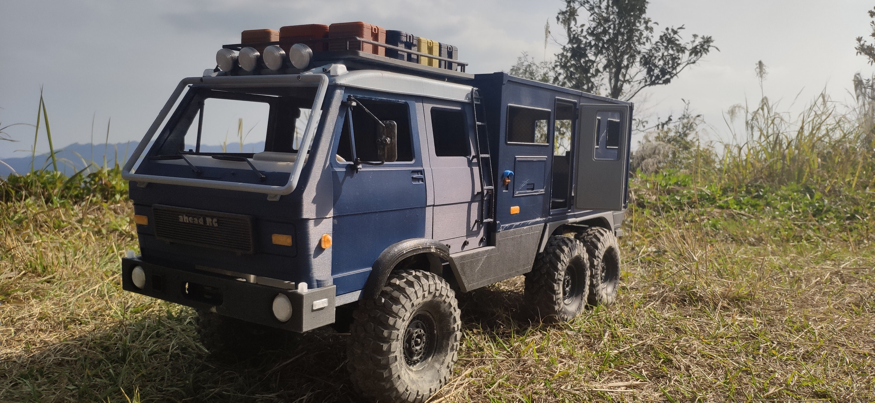 DIGITAL STL 3D Print File - Crawler G90 Sleeper Cab - 1/10 RC Body - Etsy
