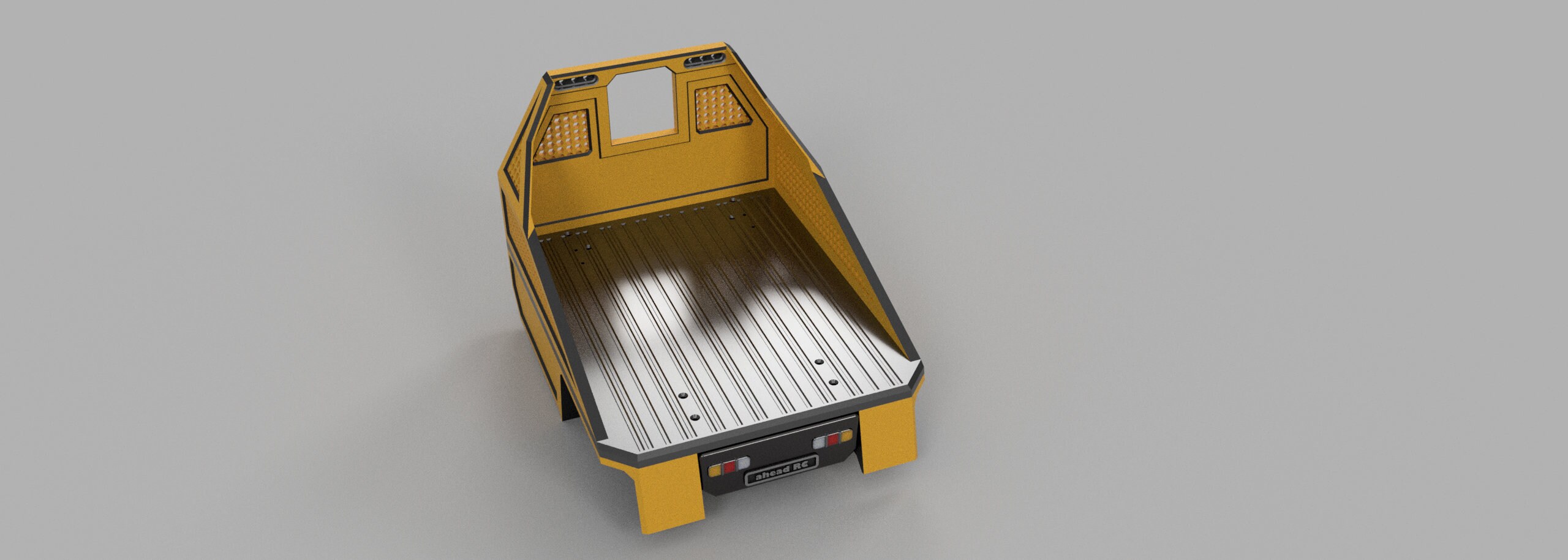 DIGITAL STL 3D Print File - Crawler C23 Flatbed - 1/10 RC Body ...