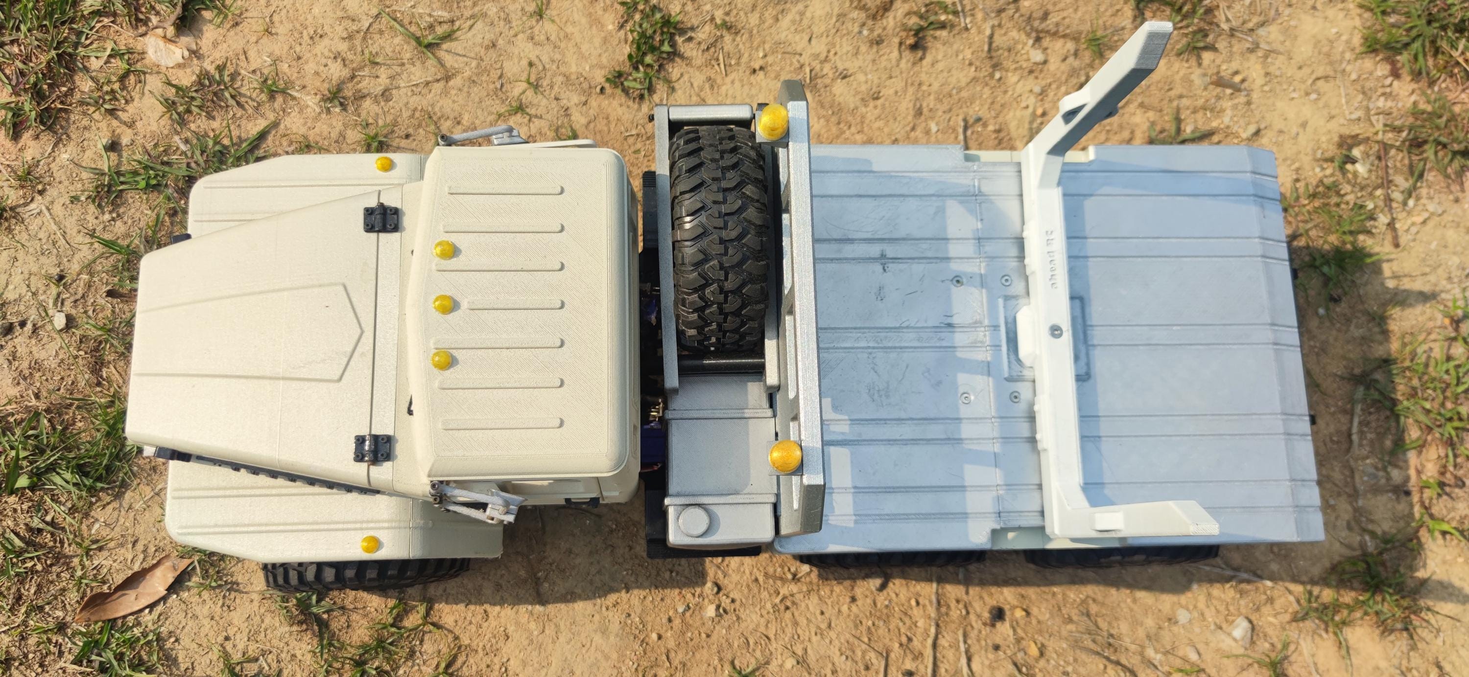 DIGITAL STL 3D Print File - Crawler 4320 Logging Bed and Trailer for ...