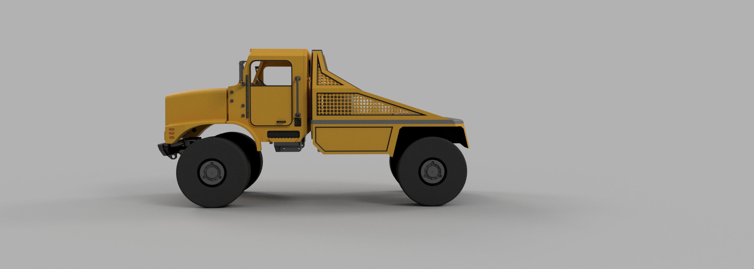 DIGITAL STL 3D Print File - Crawler C23 Flatbed - 1/10 RC Body ...