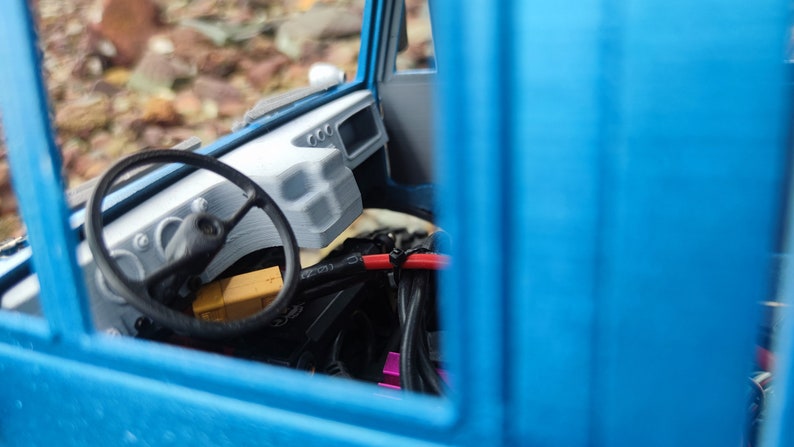 DIGITAL STL 3D Print File - Crawler Bog 406 Crew Cab (unimog 406 ...