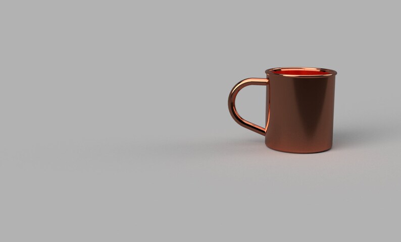 DIGITAL STL 3D Print File - Overland Copper Cup - Etsy