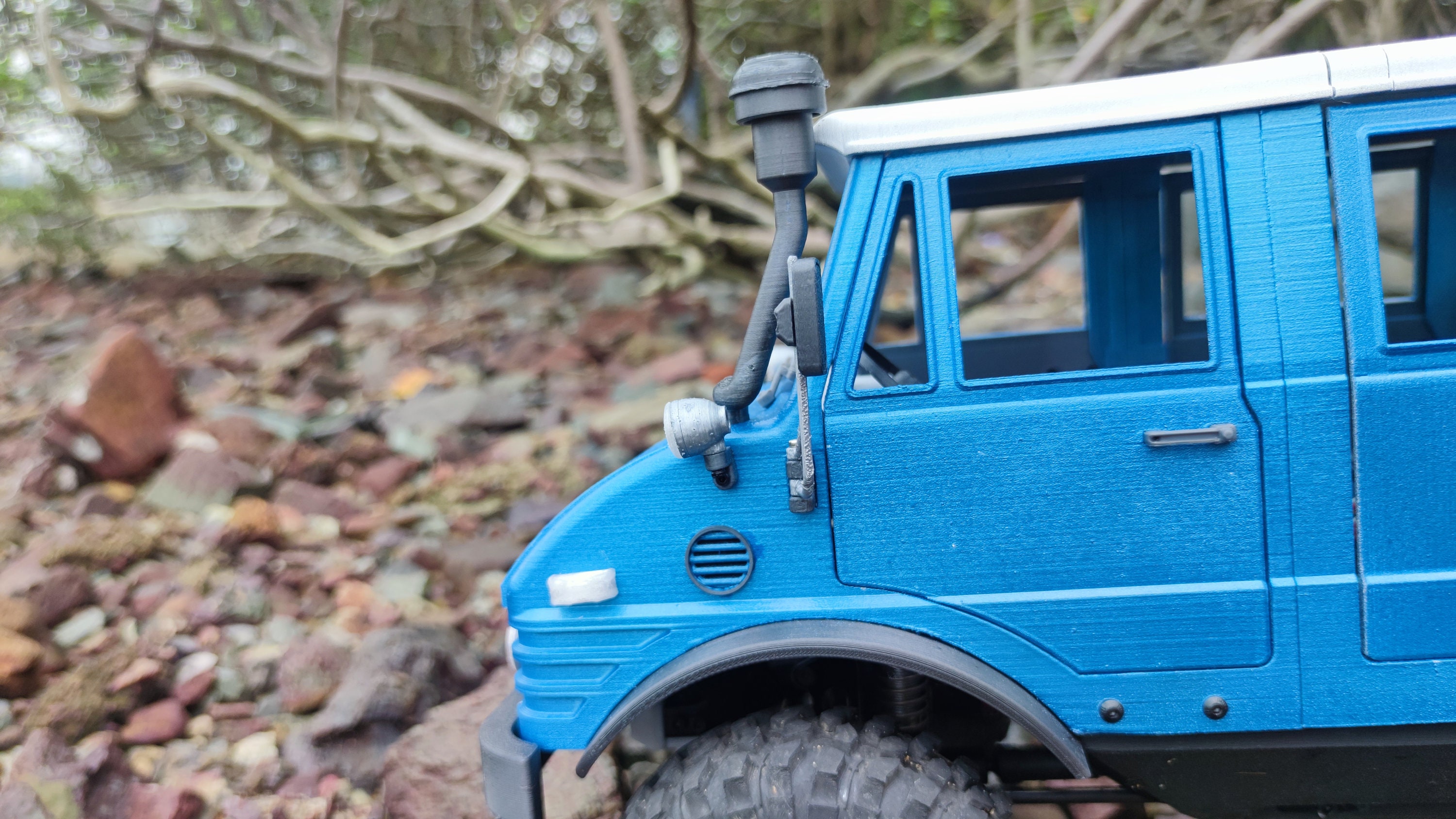 DIGITAL STL 3D Print File - Crawler Bog 406 Crew Cab (unimog 406 ...
