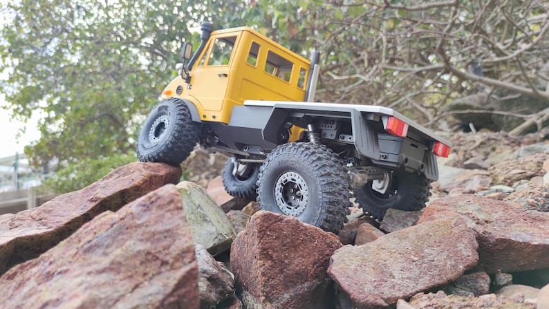 DIGITAL STL 3D Print File Crawler Bog 406 4x4 Flatbed 1/10 RC Body ...