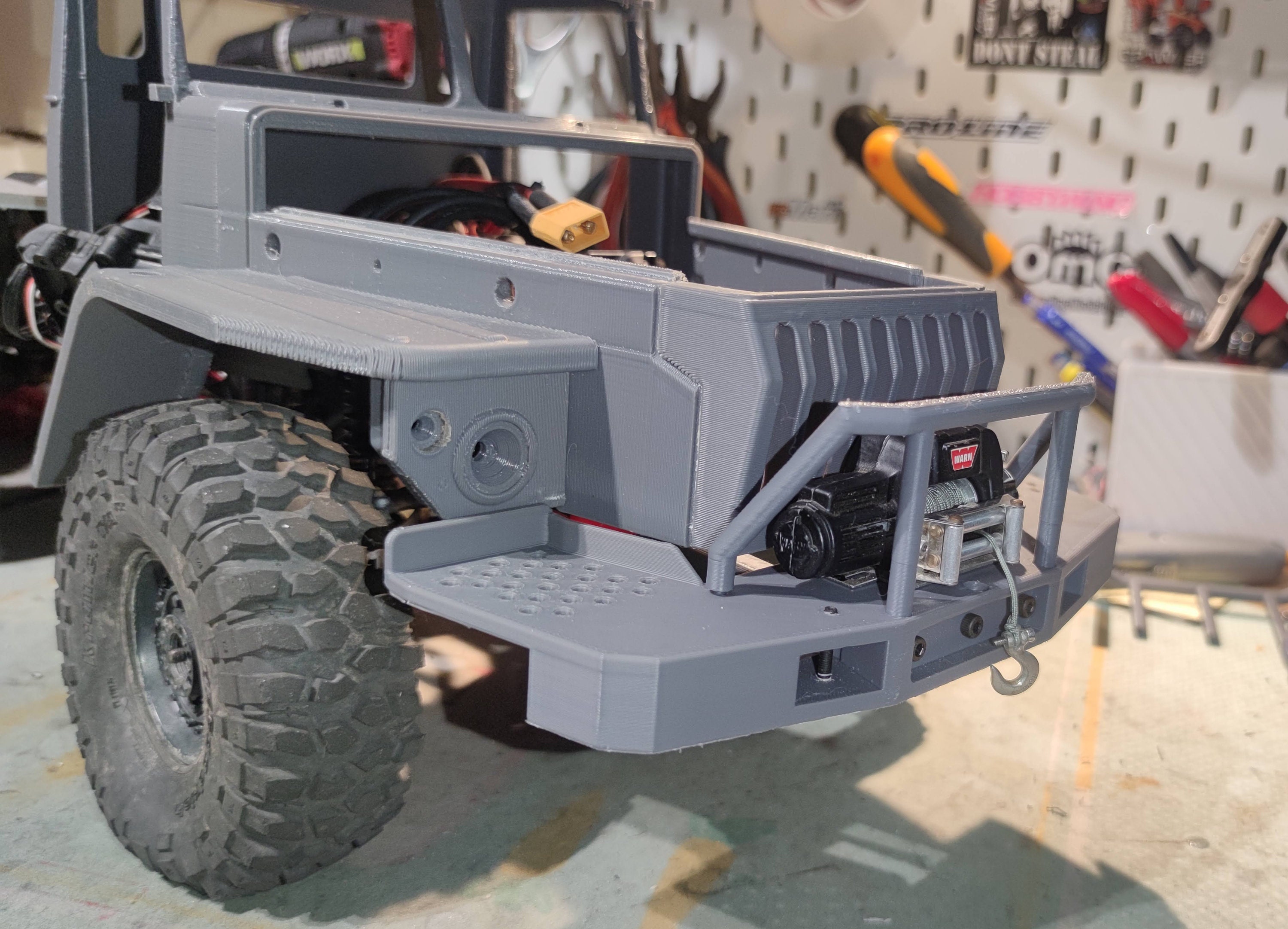 DIGITAL STL 3D Print File - Crawler 4320 Winch Bumper - Etsy