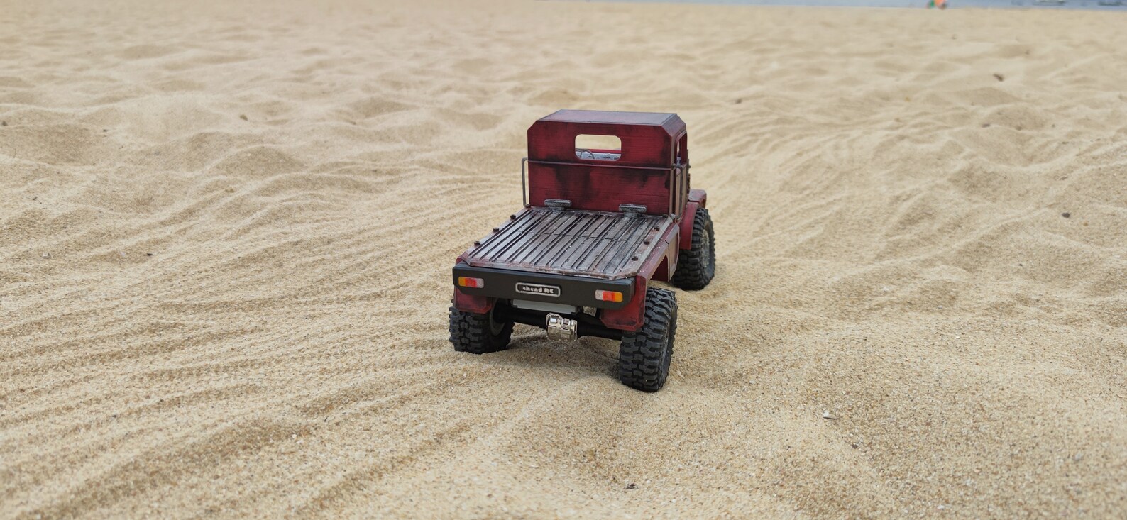 DIGITAL STL 3D Print File - Crawler Mk23 Flatbed - 1/18 TRX4M RC Body ...