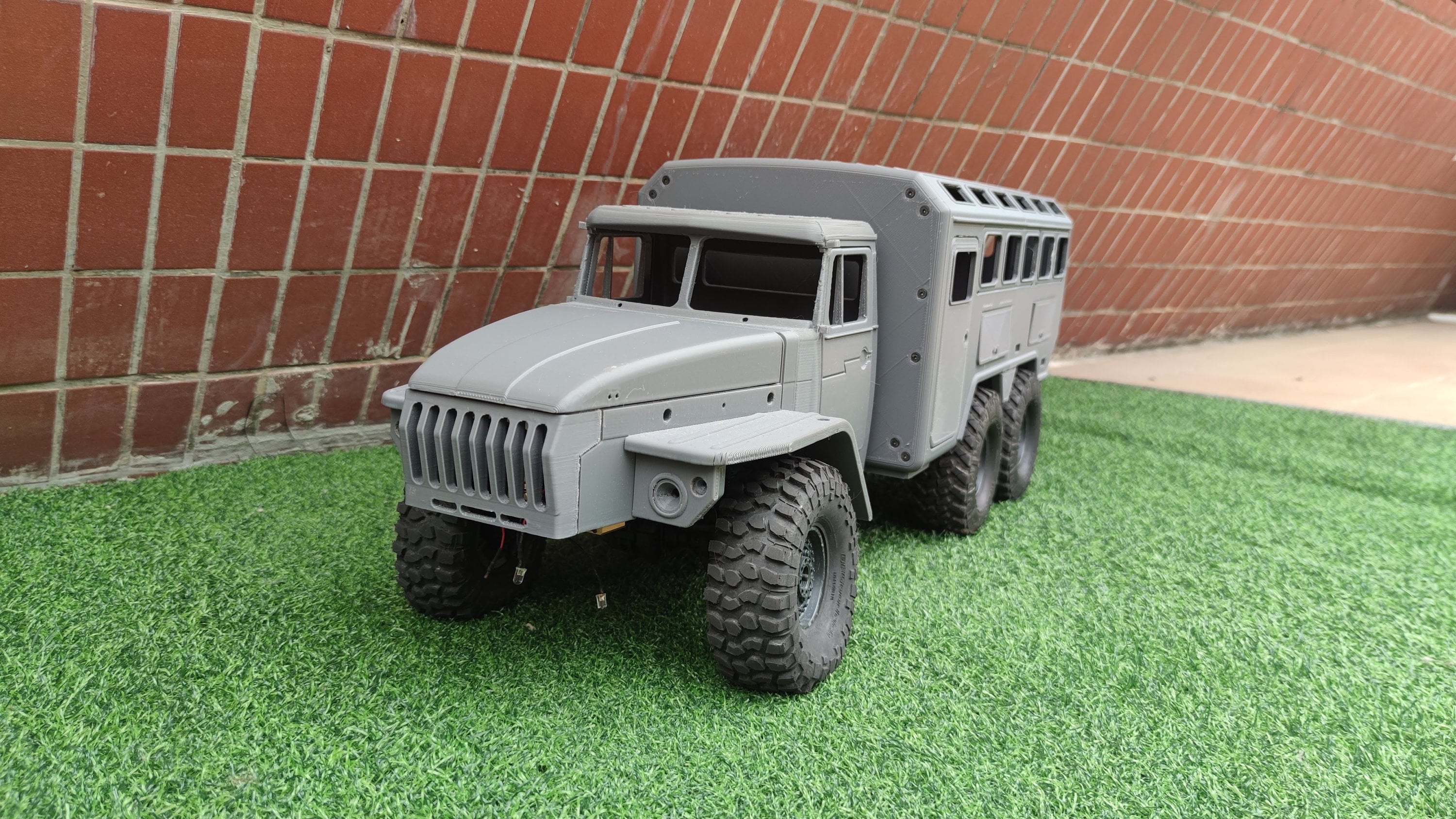 DIGITAL STL 3D Print File - Crawler 4320 6x6 Expedition Cab - 1/10 RC ...