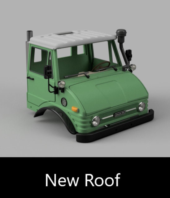DIGITAL STL 3D Print File - Crawler Bog 406 Cab - 1/10 RC Body - Etsy