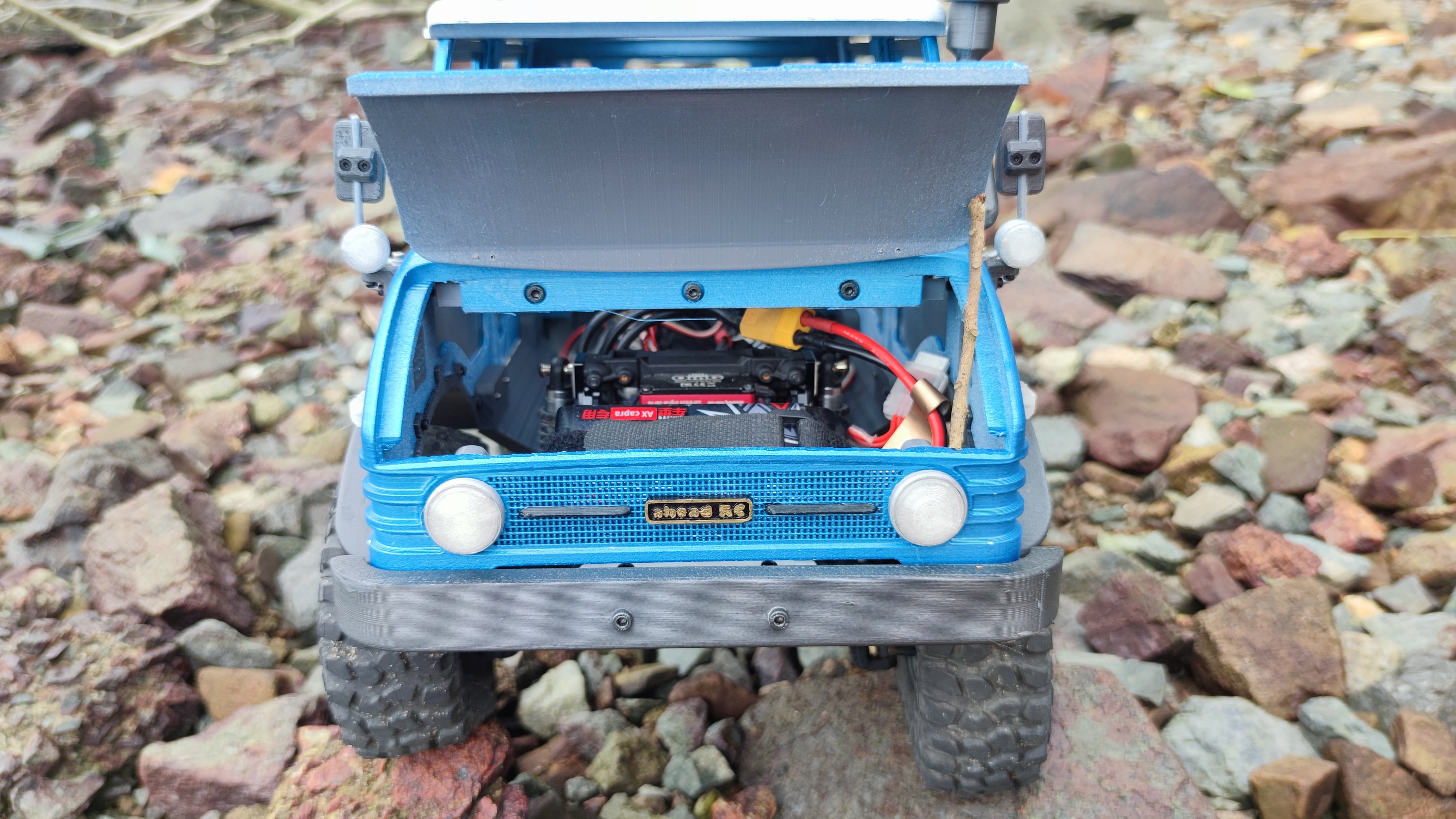 DIGITAL STL 3D Print File - Crawler Bog 406 Crew Cab (unimog 406 ...