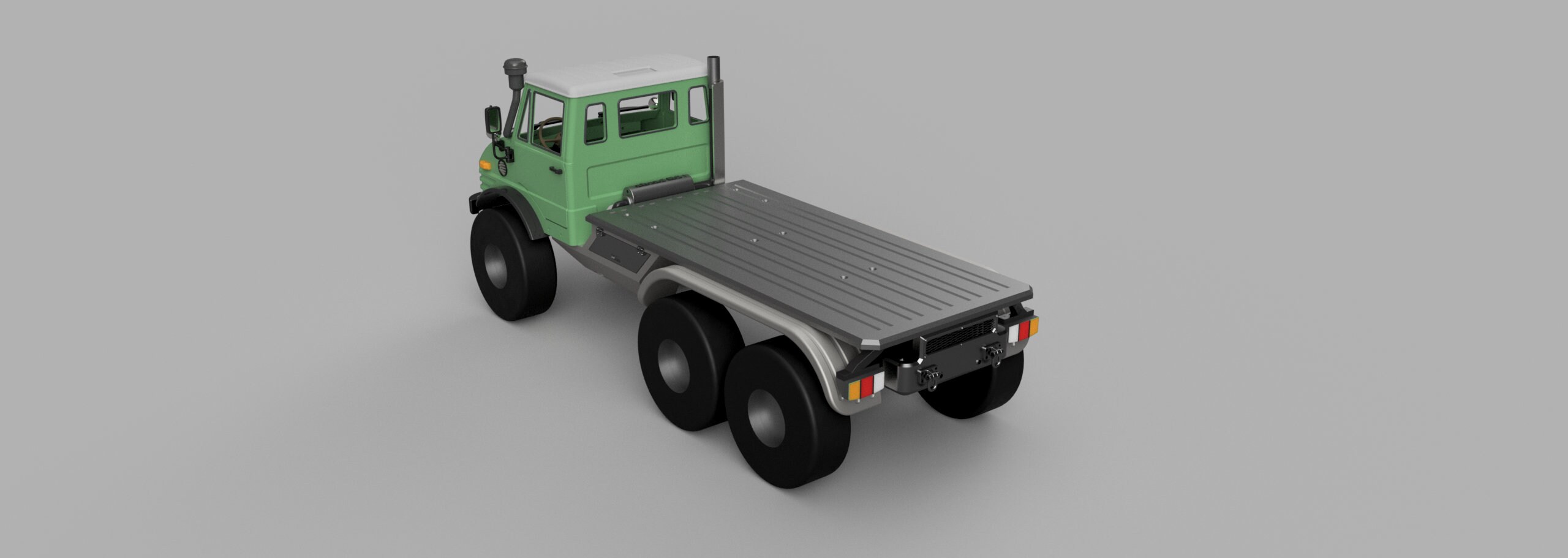 DIGITAL STL 3D Print File Crawler Bog 406 TRX6 Flatbed for Single Cab 1 ...