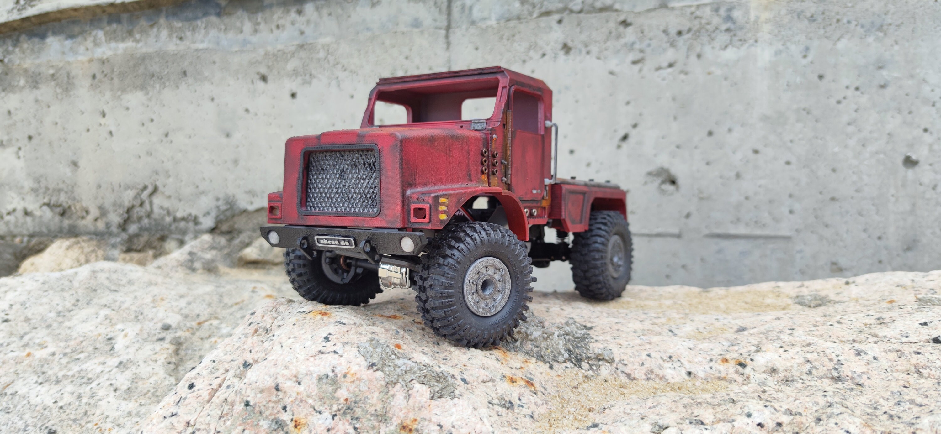 DIGITAL STL 3D Print File - Crawler Mk23 Front Cab - 1/18 TRX4M RC Body ...