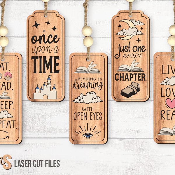 Wood Bookmark - Etsy