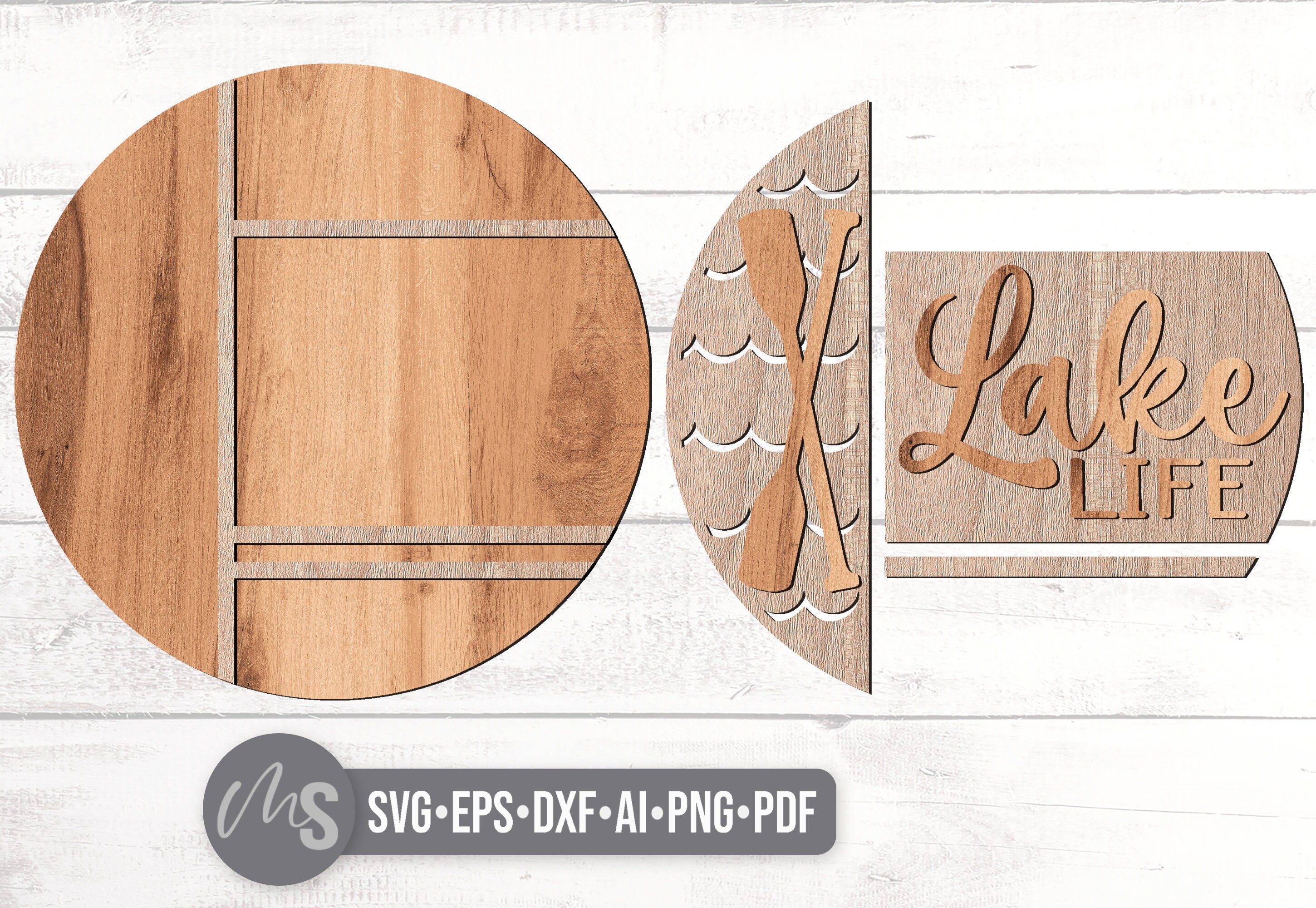 Lake Life SVG - Lake House Sign - Summer Door Hanger Svg - Lake Svg ...