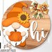 Fall Gnome Welcome Sign Svg - Fall Door Hanger SVG - Laser Cut Files ...