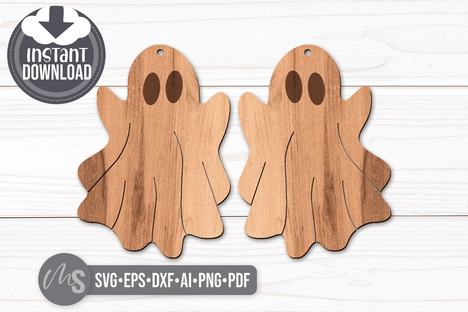 Ghost Earrings SVG - Halloween Earrings Svg - Halloween Dangle Earrings ...