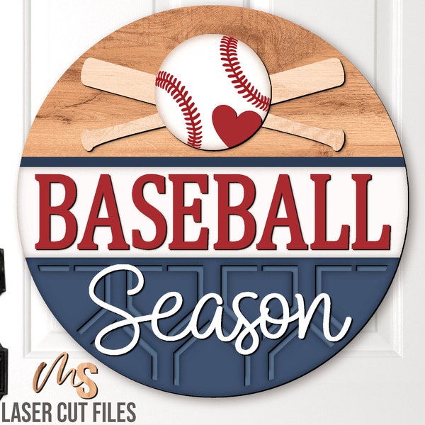 Baseball Door Sign - Etsy