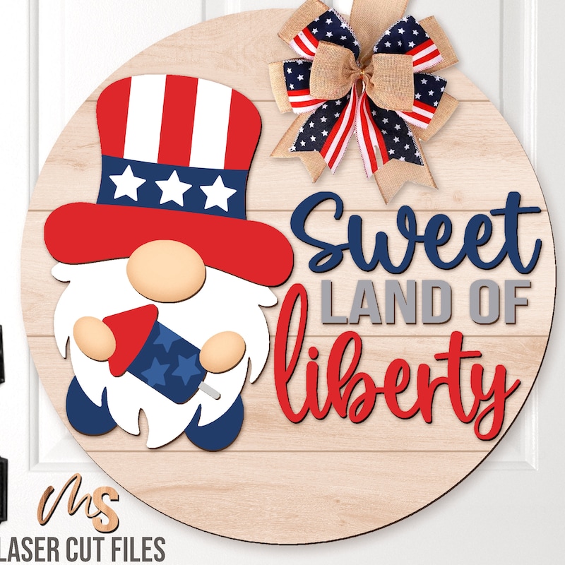 4th of July Door Decor - Etsy