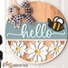 Hello Summer Firefly Door Hanger SVG - Summer Welcome Sign Svg ...