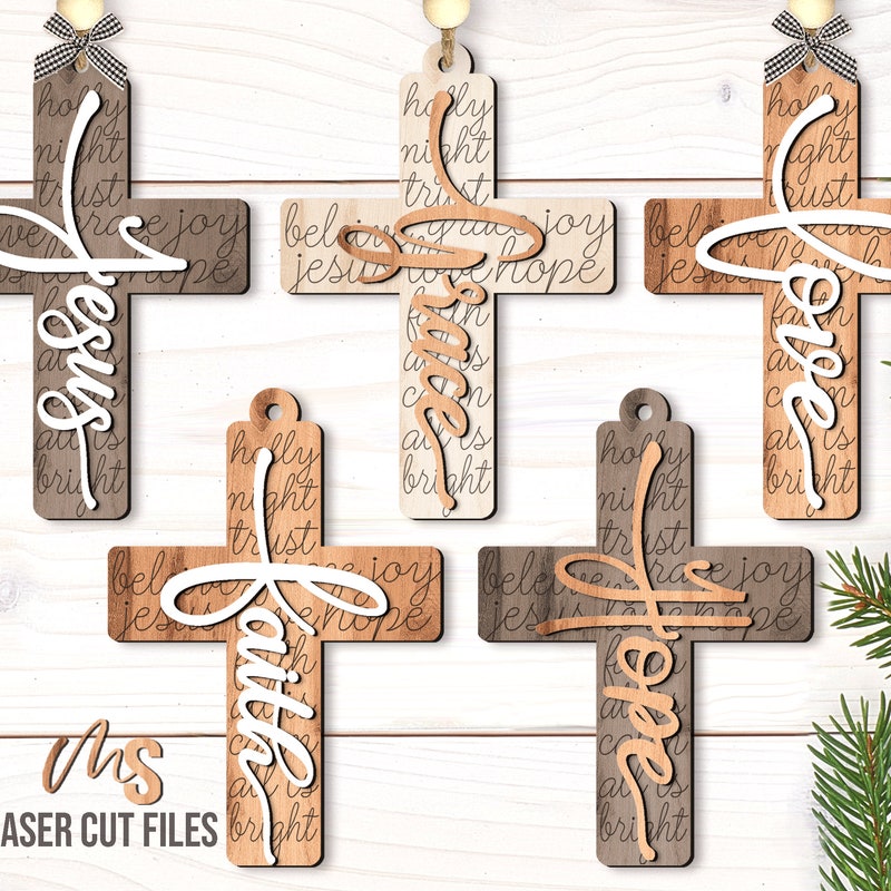 Laser Cut Cross - Etsy