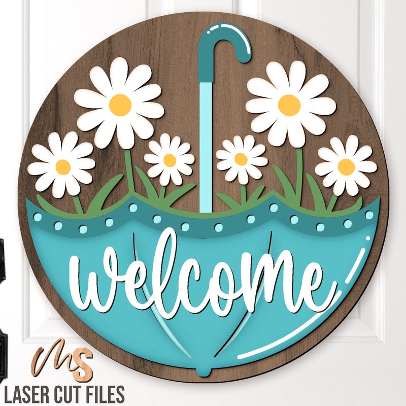 Spring Decor Umbrella - Etsy