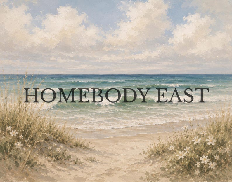 Coastal Beach Path Print | Cape Cod Seascape Artwork | Coastal Grandma ...