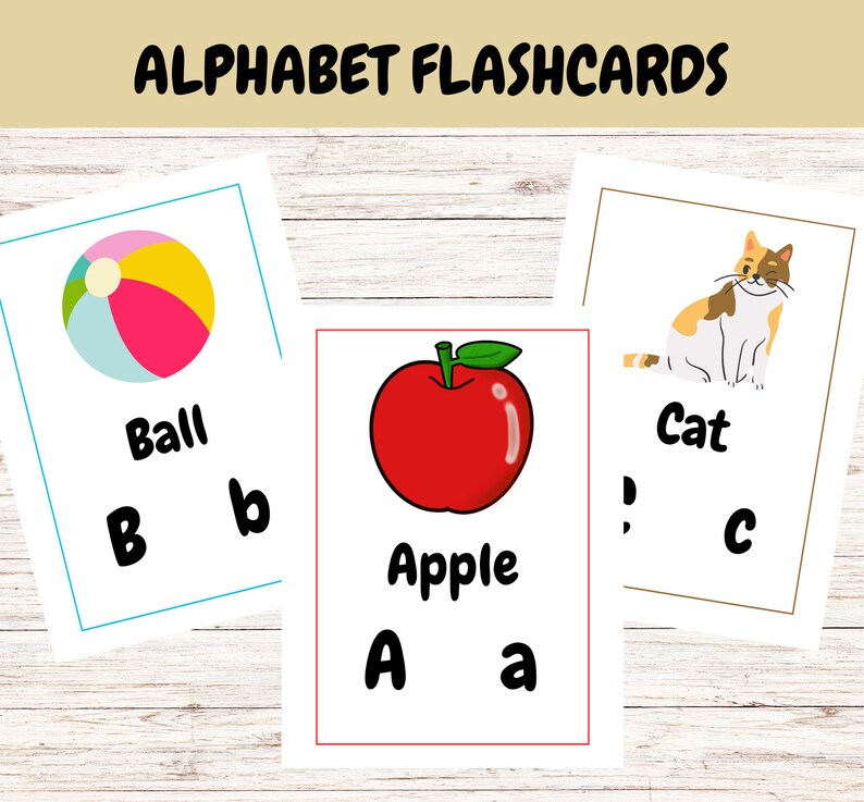 Mes English Alphabet Flashcards at Eula Seay blog