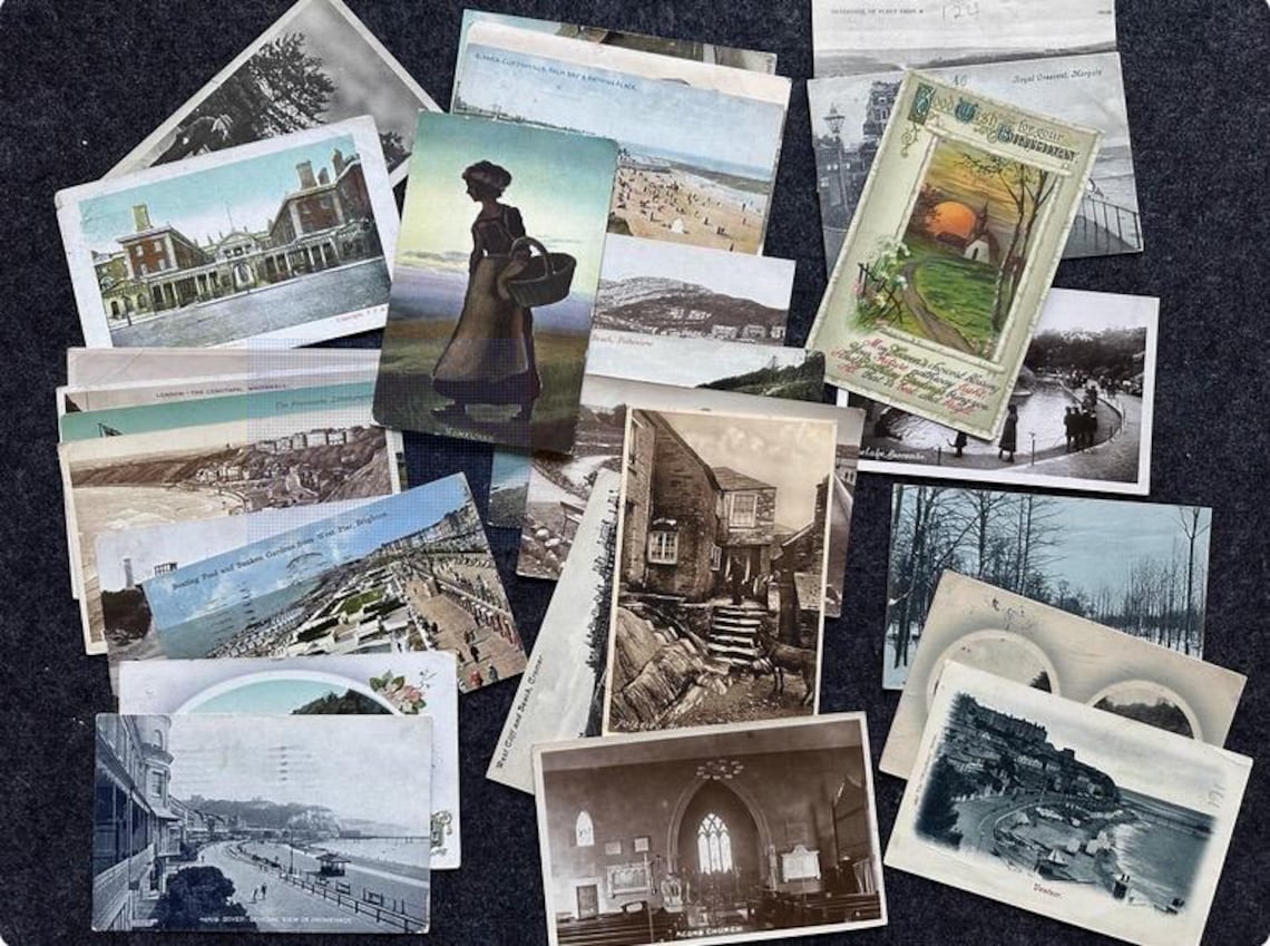 Genuine Vintage British Postcards From the Early 1900s – English ...