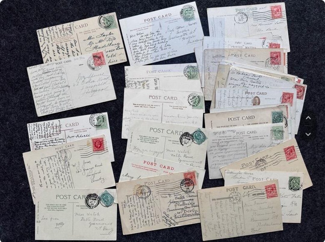 Genuine Vintage British Postcards From the Early 1900s – English ...