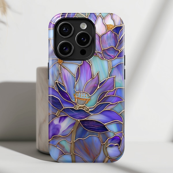 Purple Design iPhone 15 Pro - Etsy