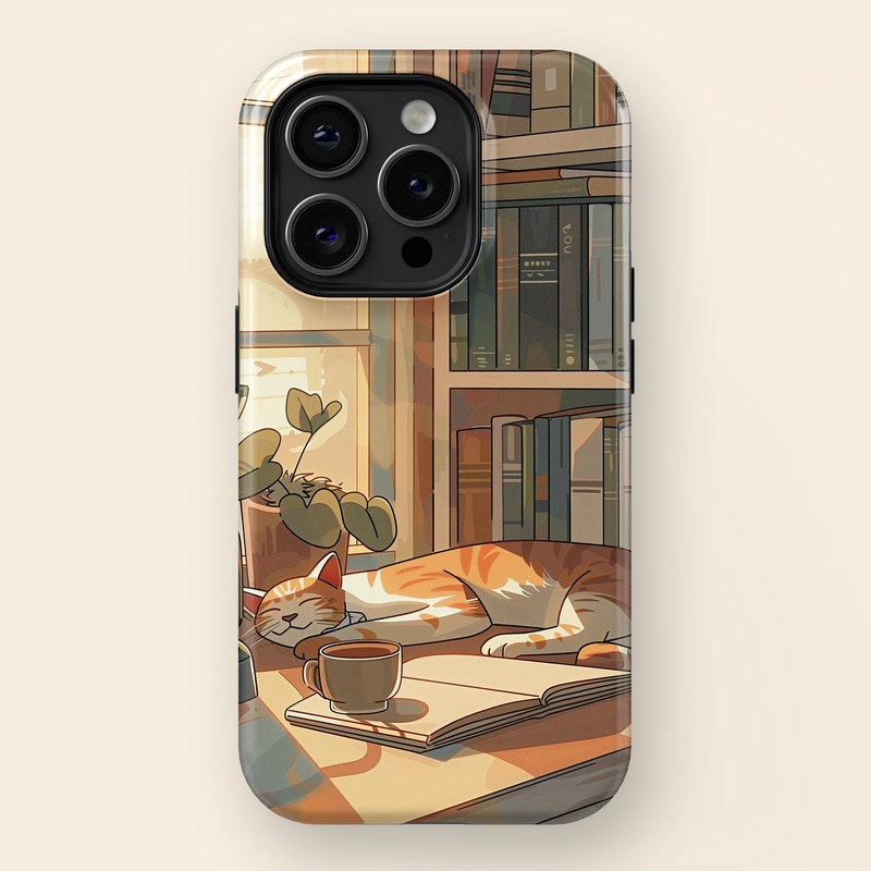 Cat iPhone Case - Etsy