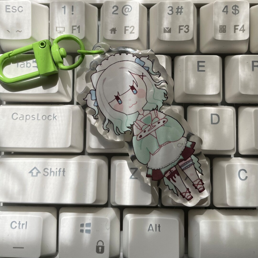 Mint Fantome Vtuber Charm - Etsy