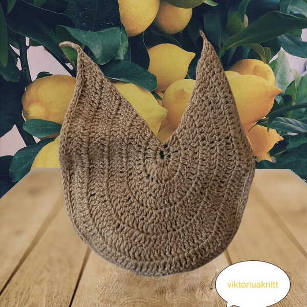 Crochet French Market Bag - Etsy
