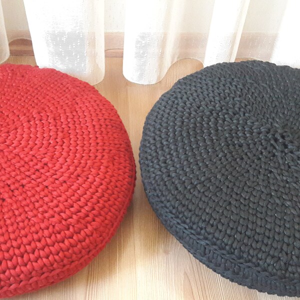 Round Ottoman - Etsy