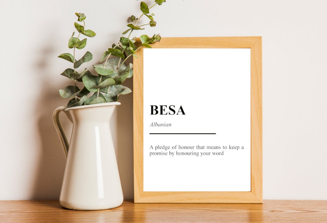 BESA Definition Print, Wall Art, Home Decor, Minimalist Poster, Nordic ...