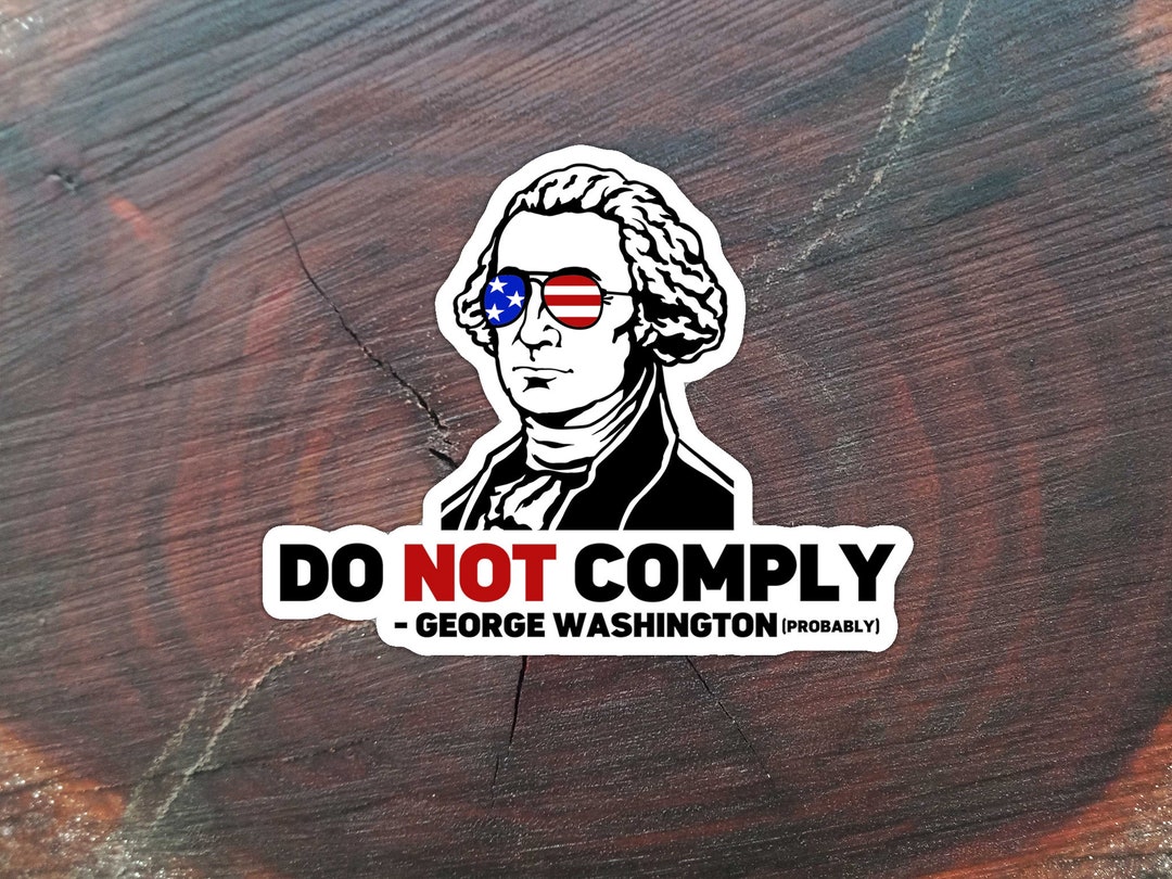 Do Not Comply 2A Sticker Second Amendment Sticker 2A Gift Pro Gun 2nd ...
