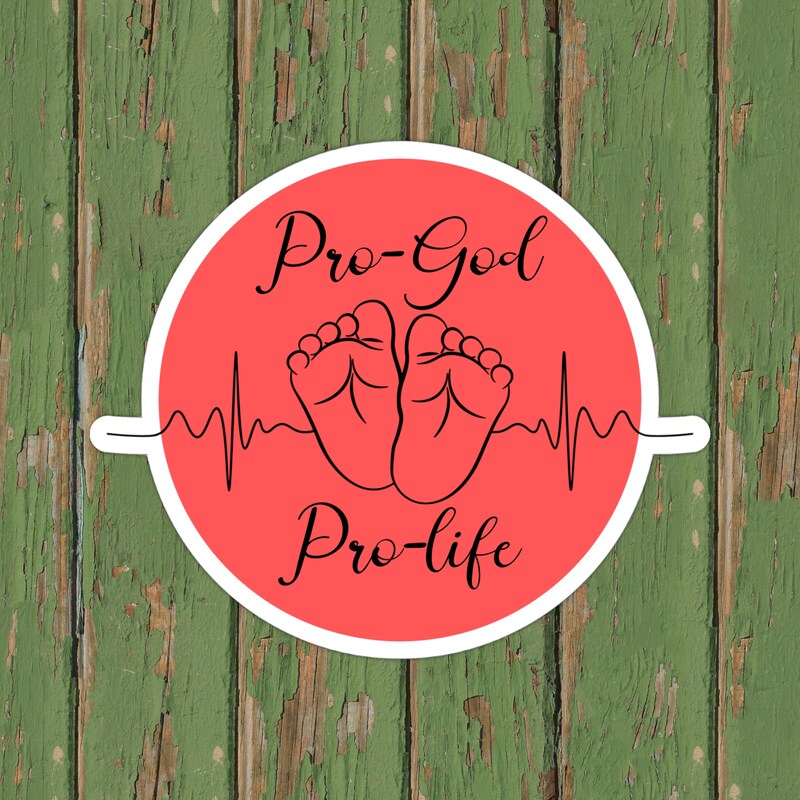 Pro Life Decals - Etsy