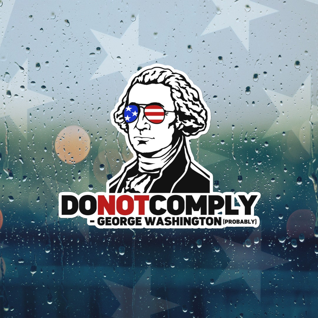 Do Not Comply 2A Decal Second Amendment Sticker 2A Gift Pro Gun 2nd ...